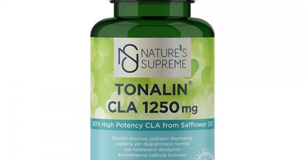 Nature's Supreme Tonalin CLA 1250 mg 60 Softgels - turkorganics