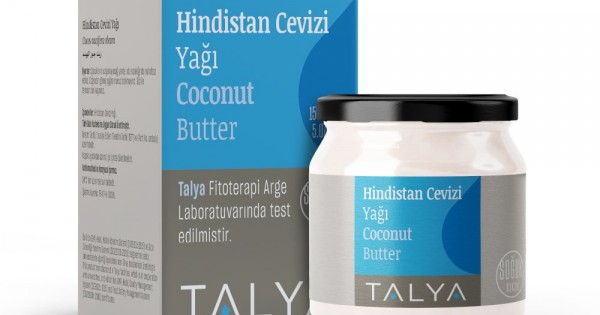 Talya Bitkisel Solid Coconut Oil 150 ml - turkorganics